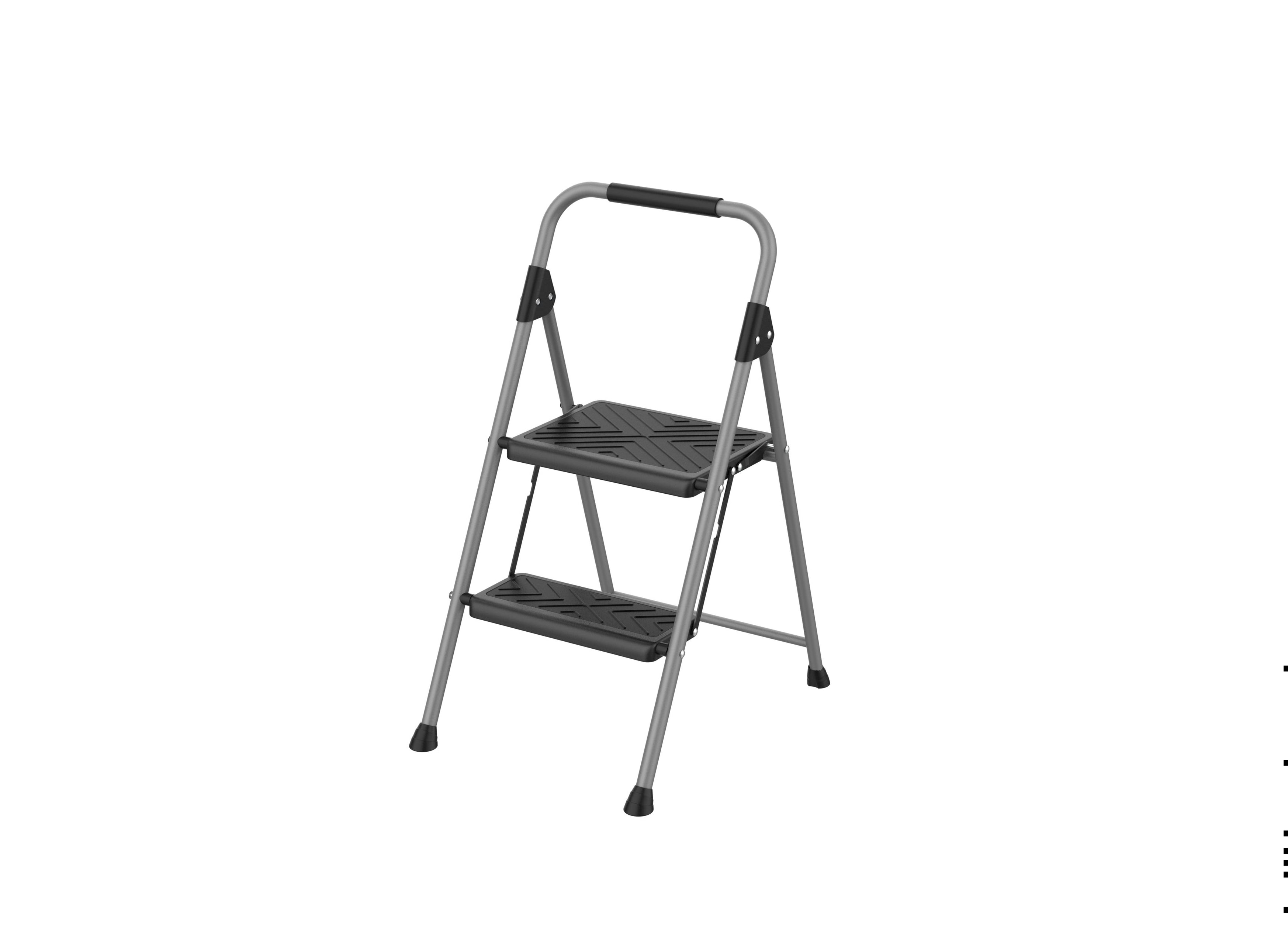 Diamondforge 3 Step Ladder,Folding Step Stool with Tool Platform ...